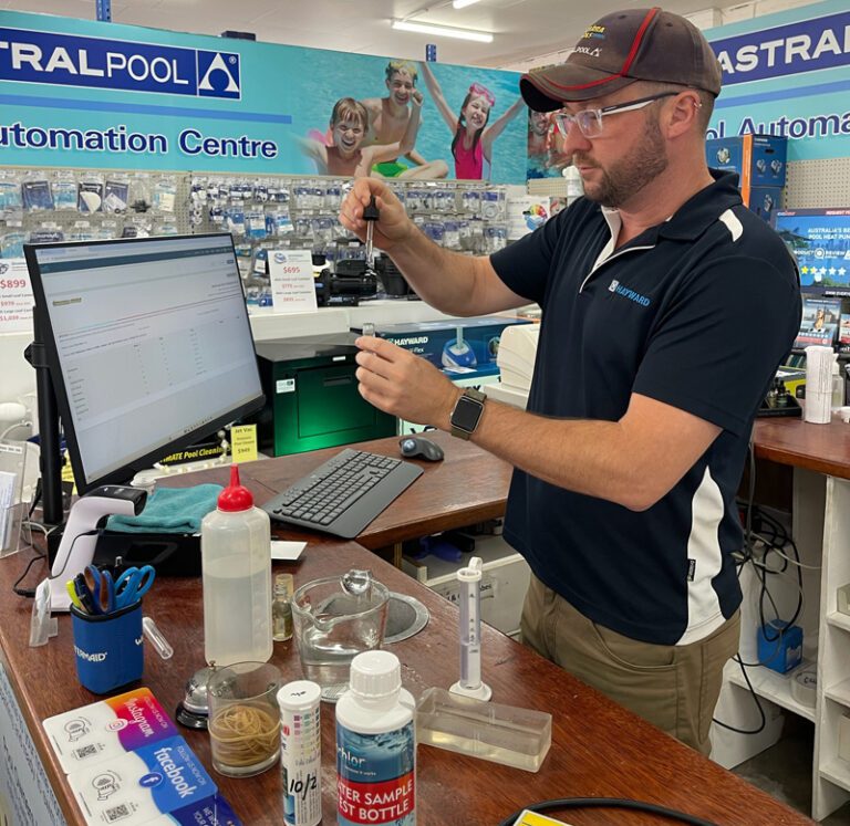 Free Water Test Service - Tongarra Pools